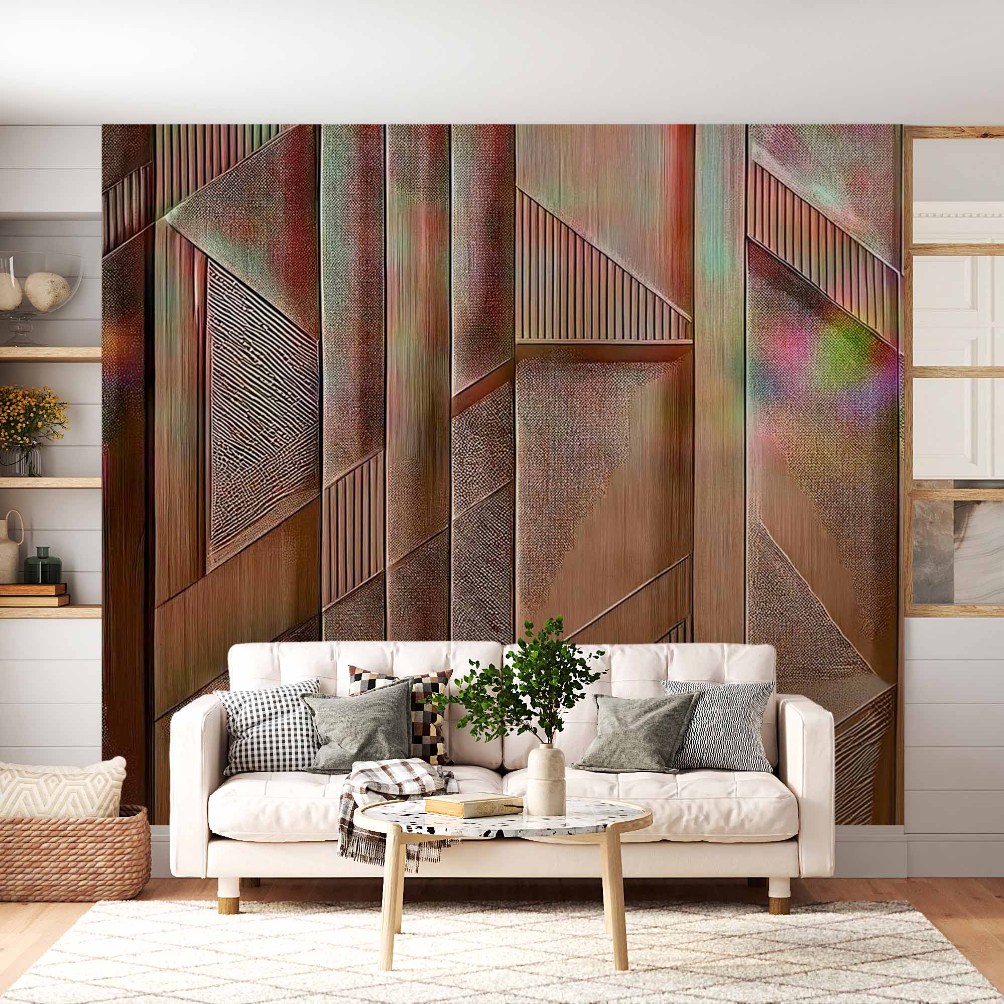 Geometric Mural – Lipastick